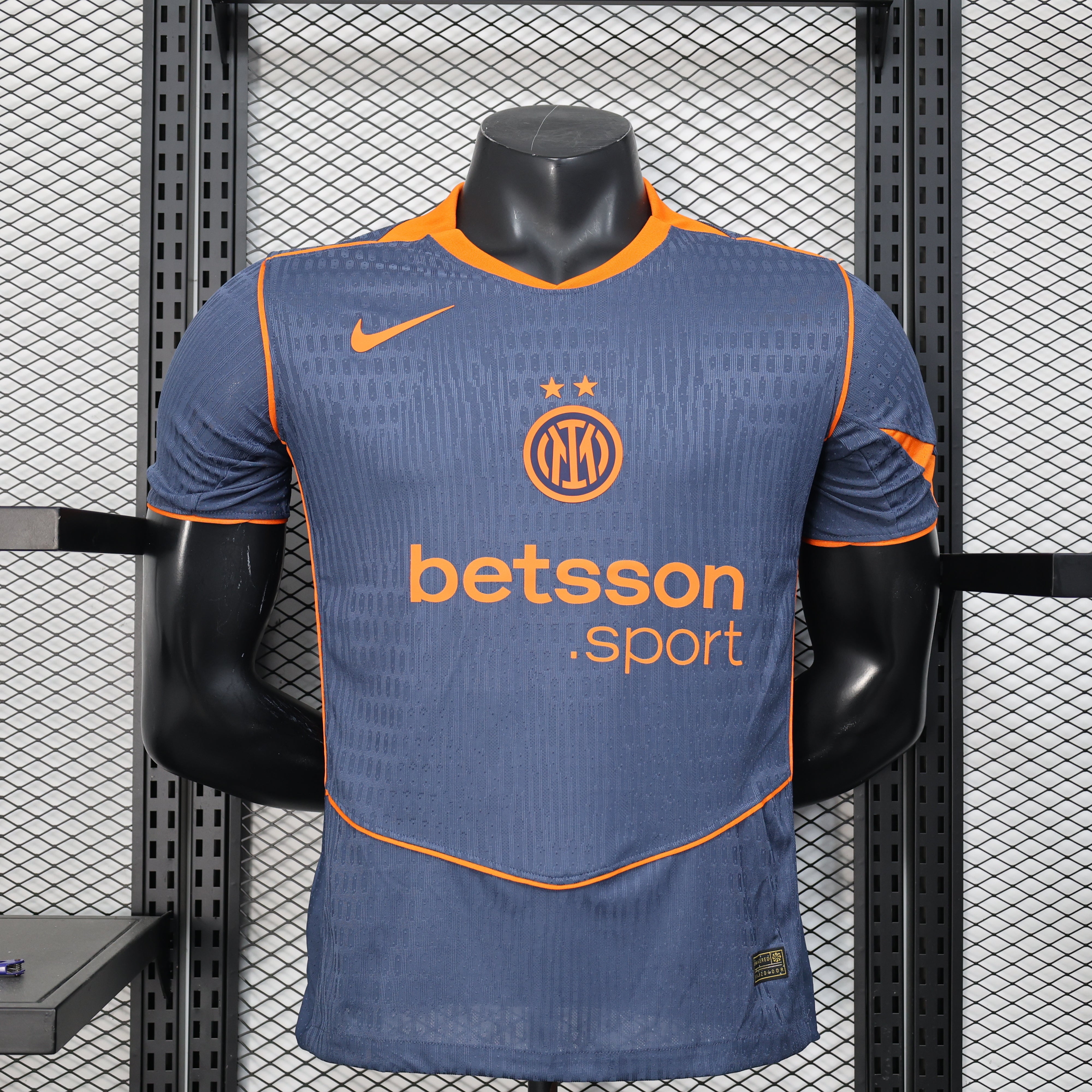 Buy Inter Milan 2025-26 Third Kit – Thunder Grey & Safety Orange – Kit ...